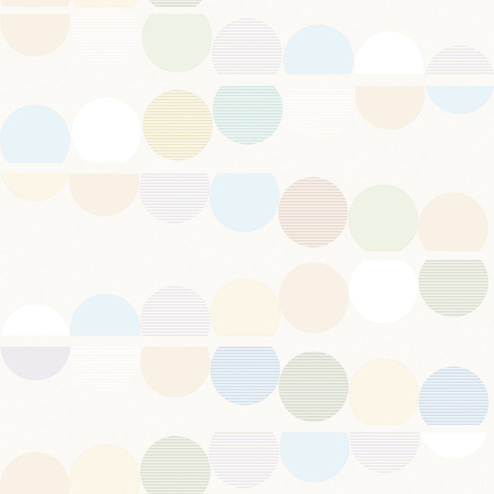 Polka Dots and Stripes Wallpaper – Wallpaper Brokers